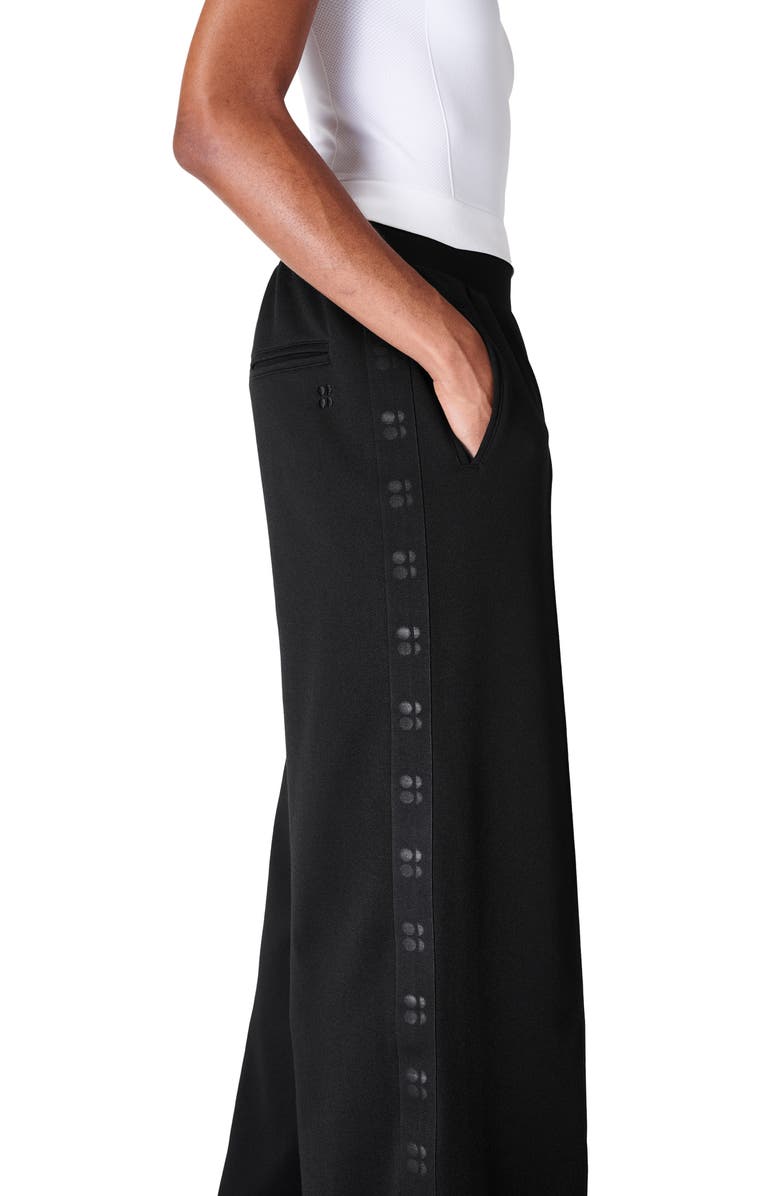 Sweaty Betty Retro Tricot Cotton Blend Wide Leg Pants | Nordstromrack