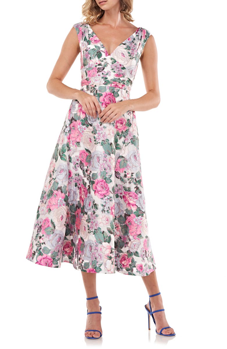 Kay Unger Tivoli Rose Brocade Cocktail Dress | Nordstromrack