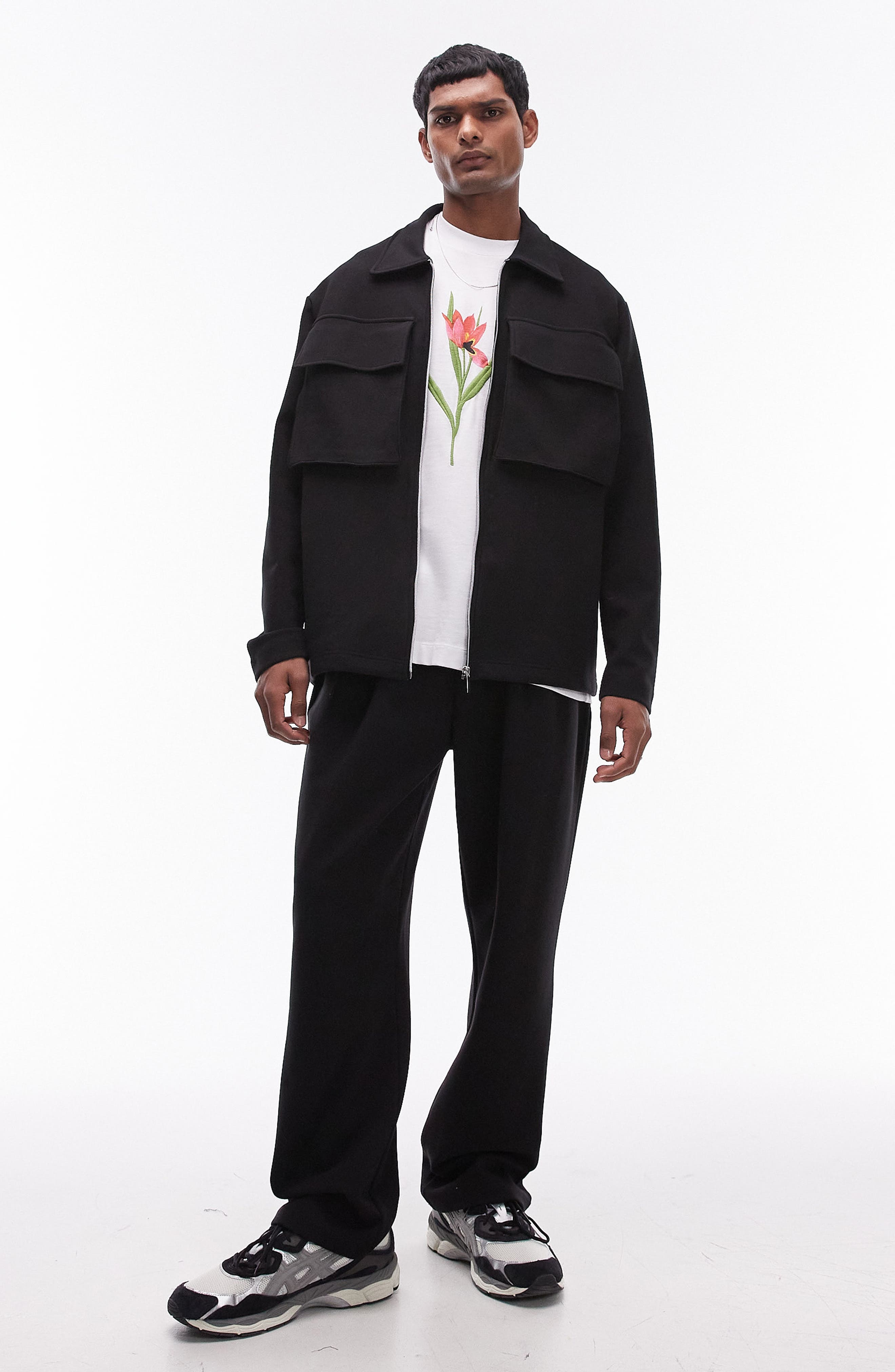 Topman Smart Jersey Jacket | Nordstromrack