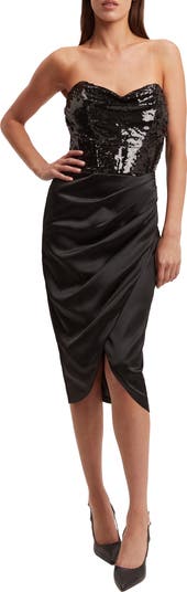 Bardot Jamila Sequin Corset Dress | Nordstromrack