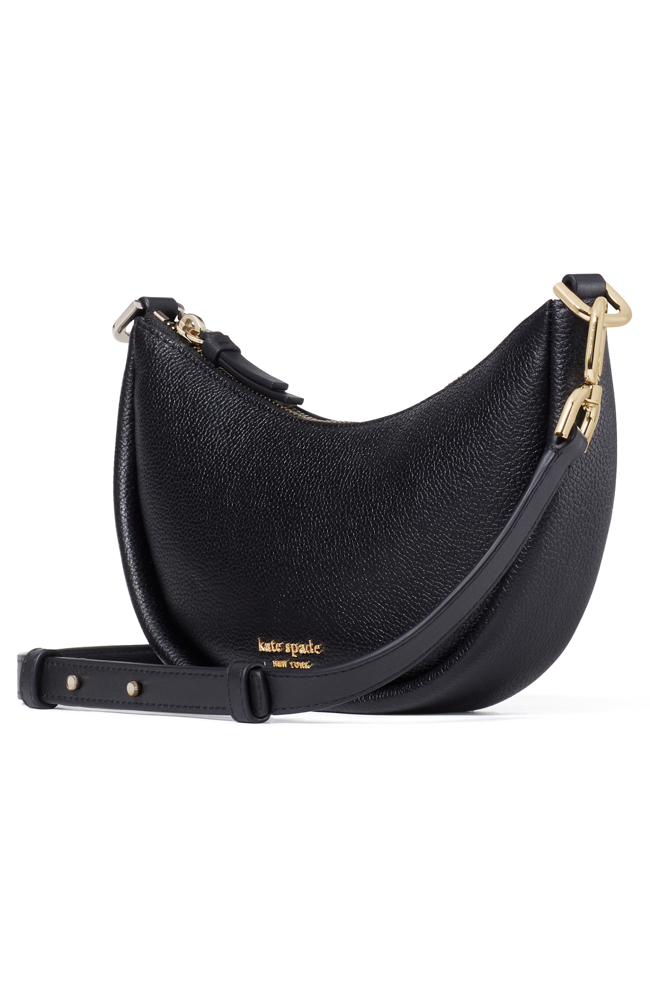 Kate Spade New York small smile pebbled leather crossbody bag ...