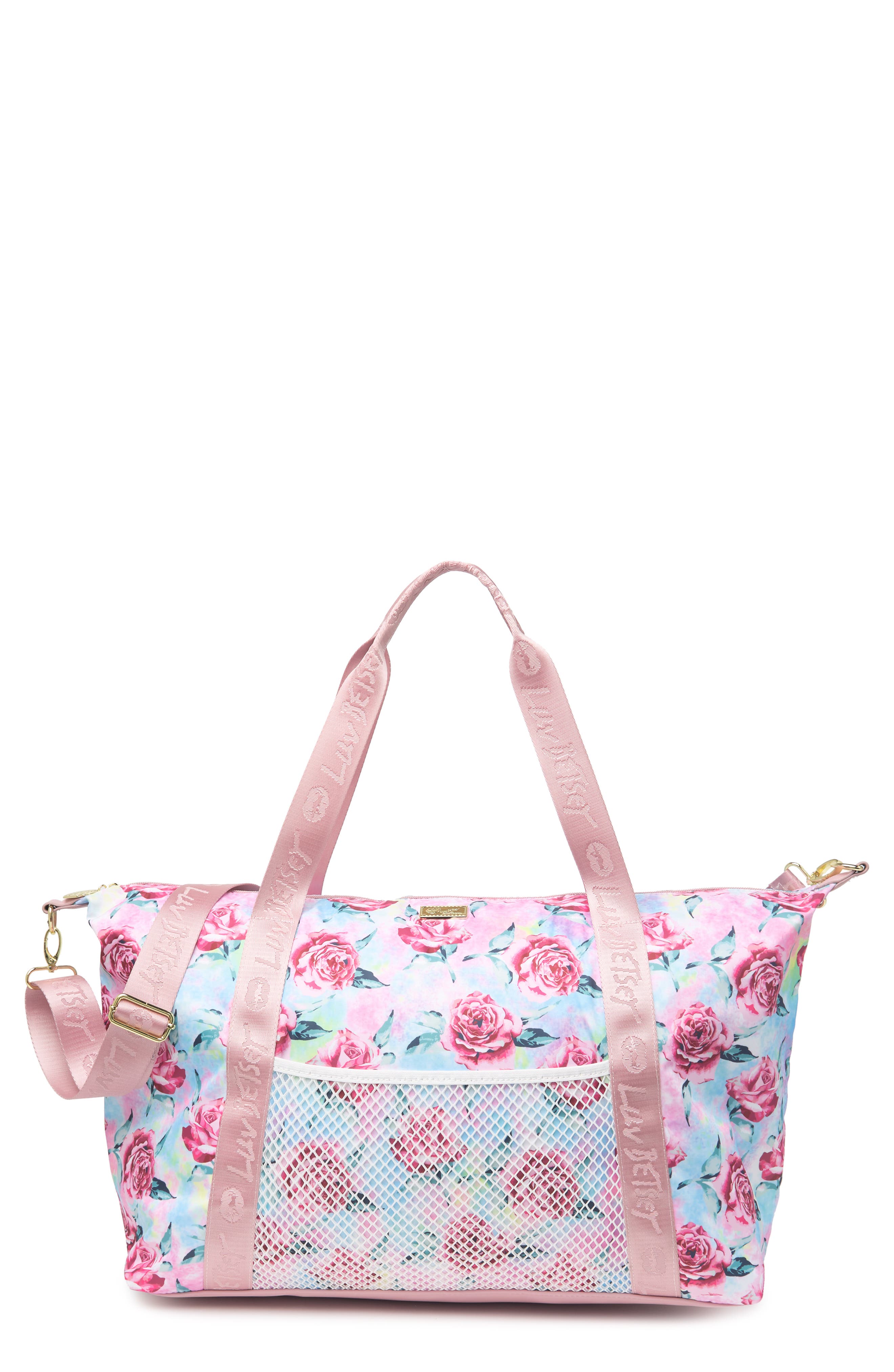 Luv Betsey by Betsey Johnson Floral Print Overnight Bag | Nordstromrack