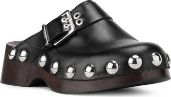 Ganni Retro Studded Clog (Women) | Nordstrom