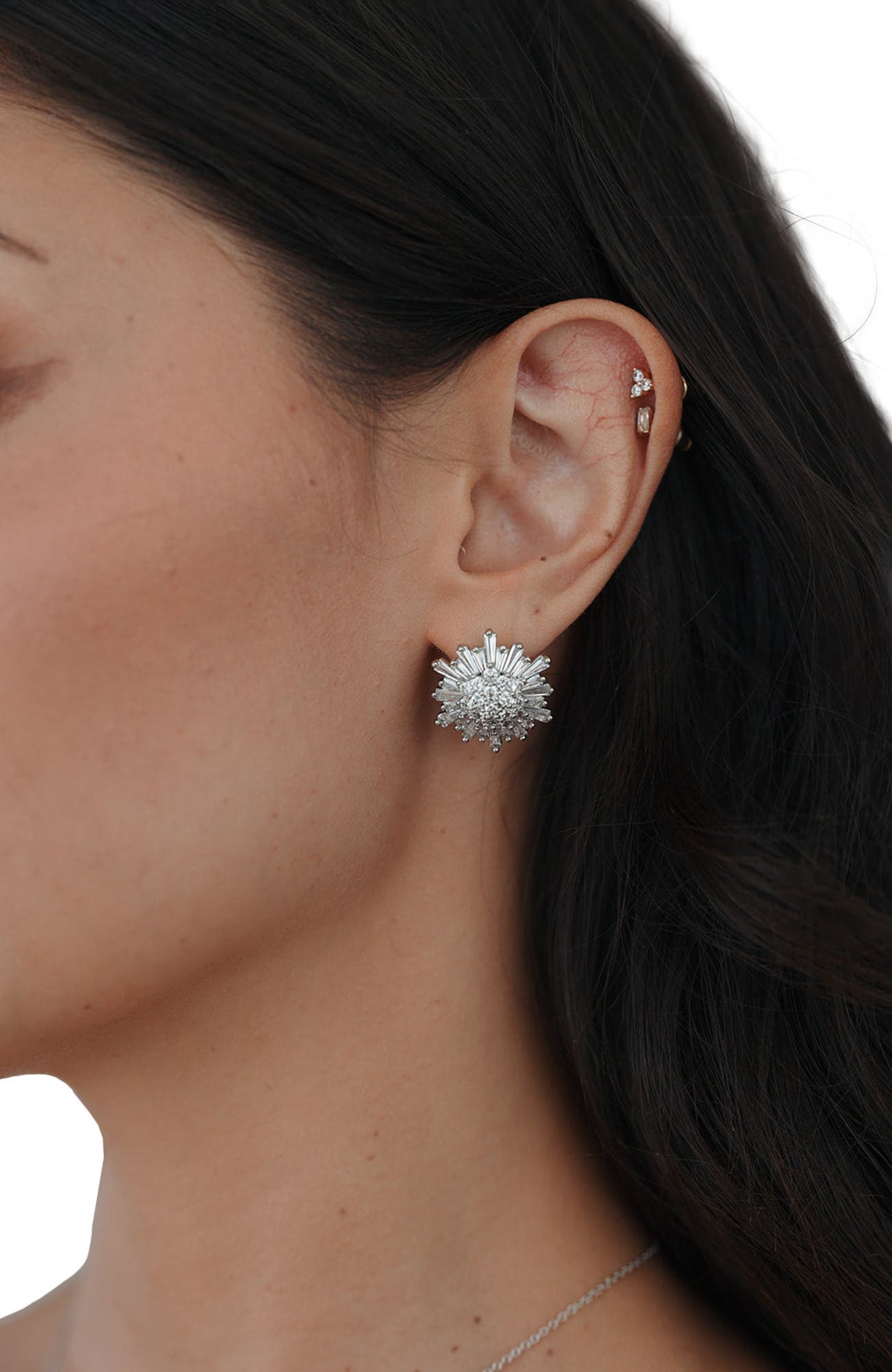 Untamed Petals Celestial Crystal Studs | Nordstrom
