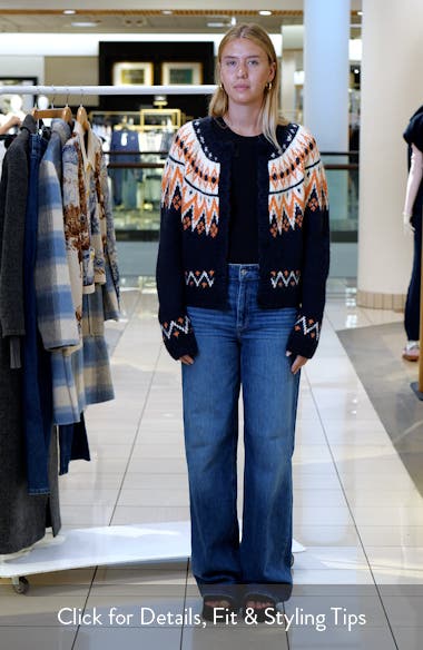 VICI Collection Aurora Fair Isle Cardigan | Nordstrom