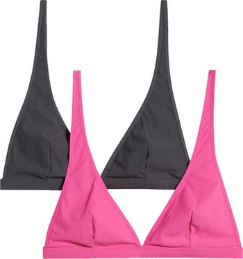 Free People Intimately FP 2-Pack Collagen Yarn Triangle Bralettes ...