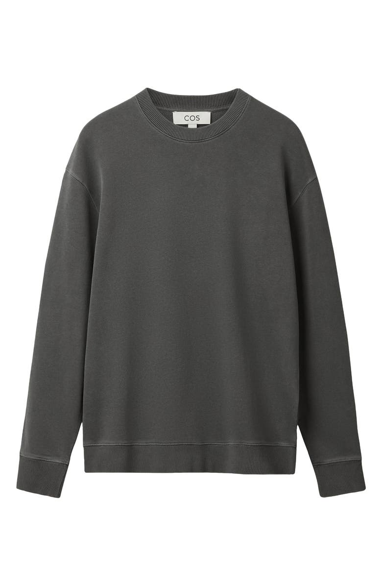 COS Relaxed Fit Organic Cotton Sweatshirt | Nordstromrack