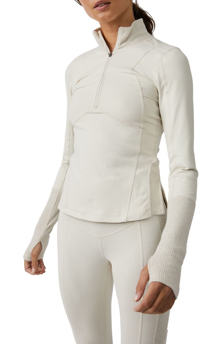 Free People Undercover Base Layer Half Zip Pullover | Nordstrom