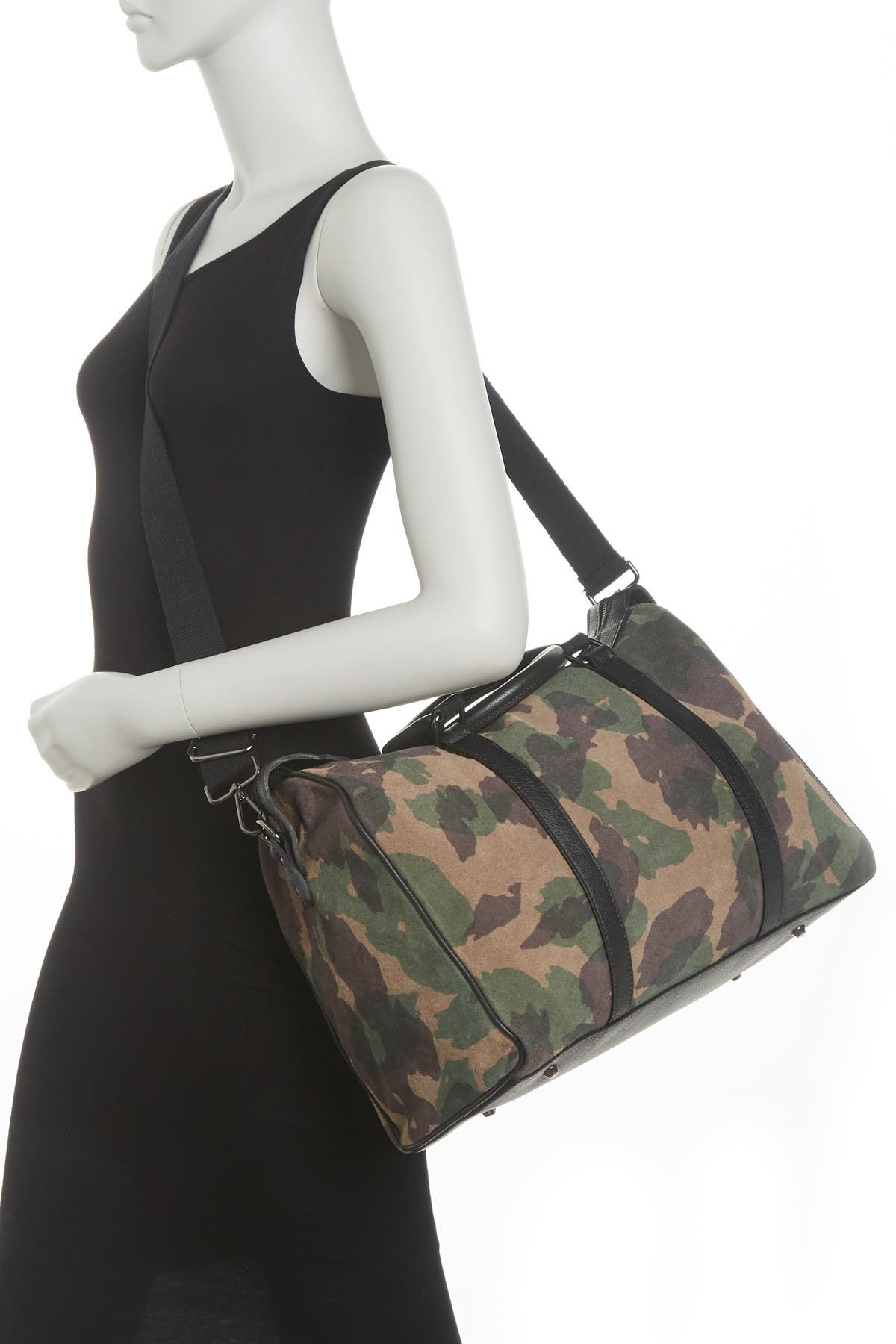 MAISON HERITAGE Sac Camo Print Weekend Bag | Nordstromrack