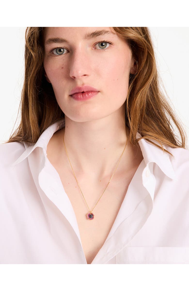 Kate Spade New York poppy power mini pendant necklace | Nordstrom
