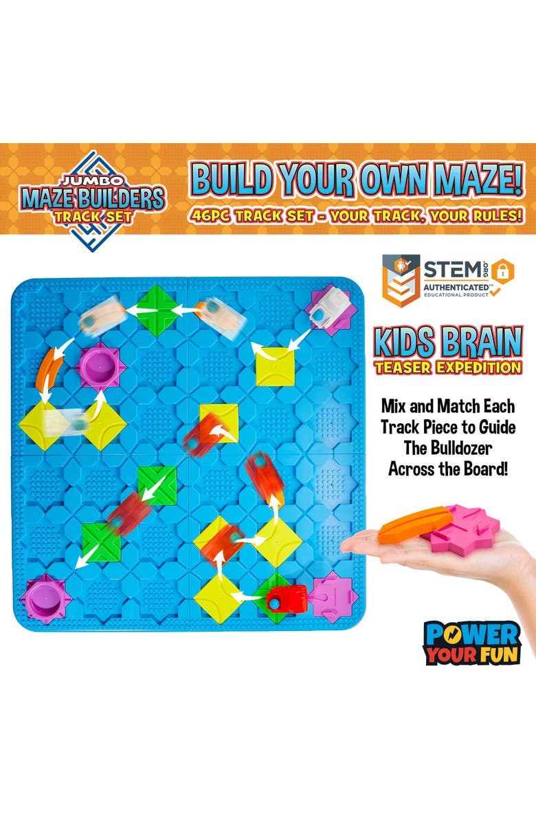 Power Your Fun Jumbo Maze Builder Track Set- 46pc | Nordstrom