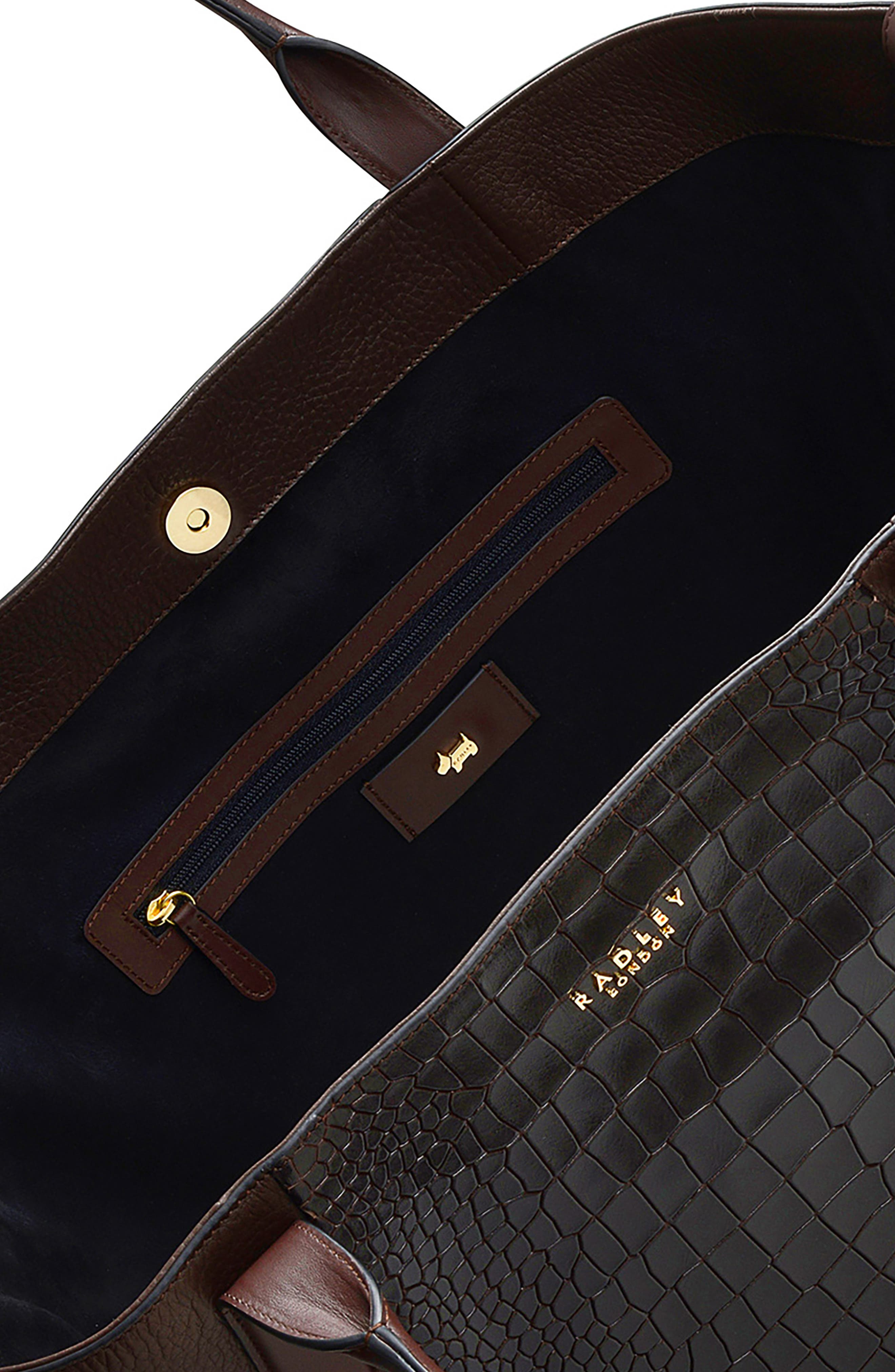 Radley Baylis Road 2.0 Large Croc Embossed Shoulder Bag | Nordstromrack