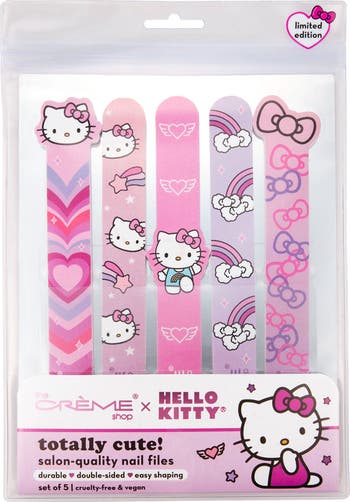 THE CREME SHOP Totally Cute Hello Kitty 5-Piece Nail File Set ...