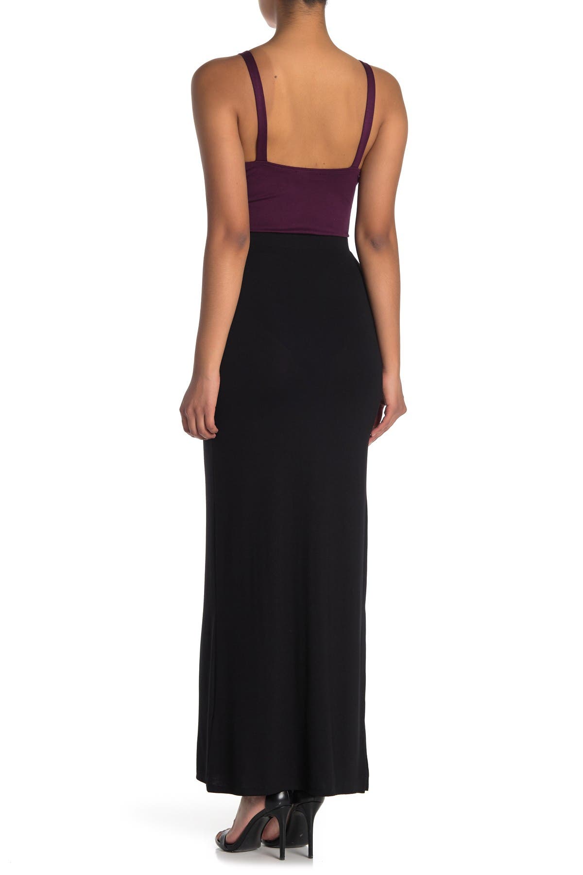 Know One Cares Side Slit Maxi Skirt | Nordstromrack