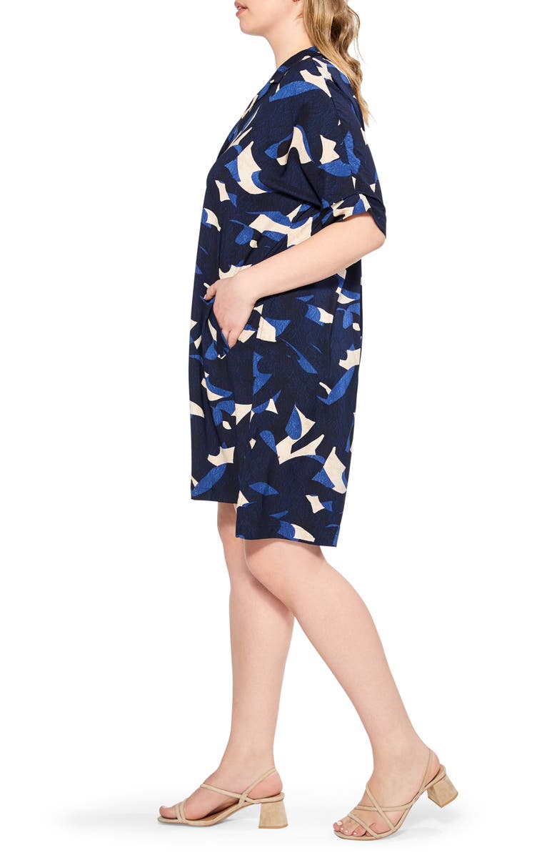 NIC+ZOE Abrstact Billow Shirtdress | Nordstromrack