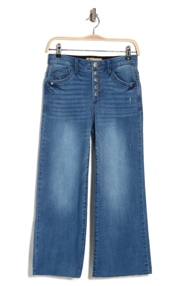 Democracy AB Tech High Waist Flare Jeans | Nordstromrack
