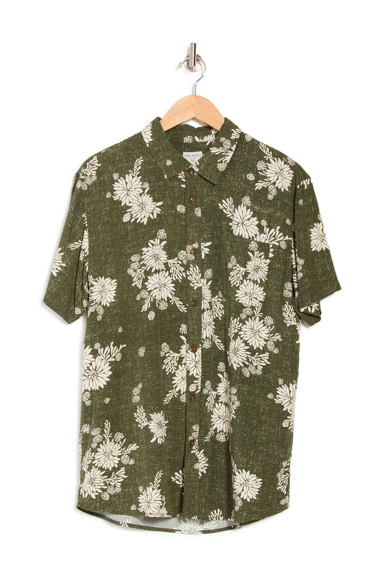 Jack O'Neill Kaliko Floral Short Sleeve Regular Fit Shirt | Nordstromrack