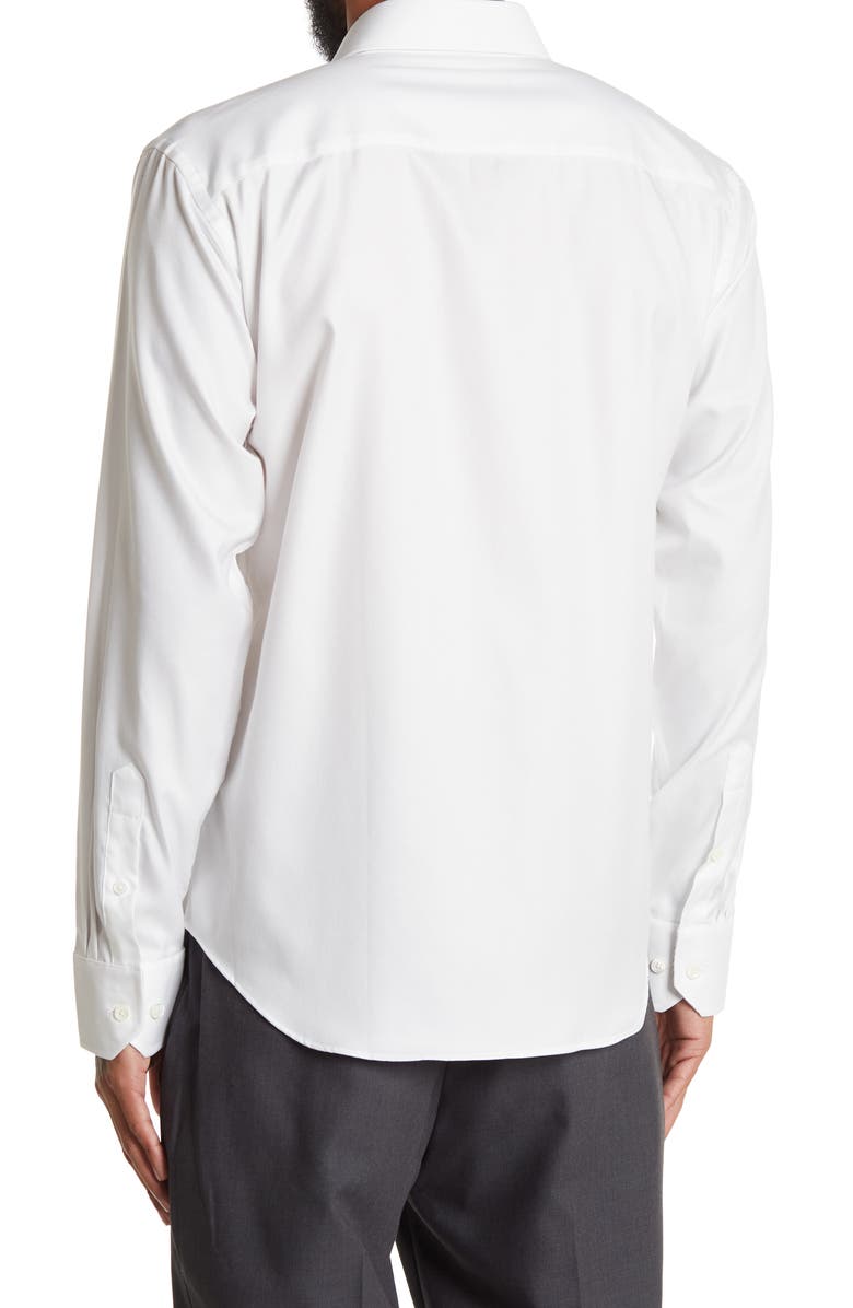 Bugatchi Woven Shaped Fit Cotton Shirt | Nordstromrack