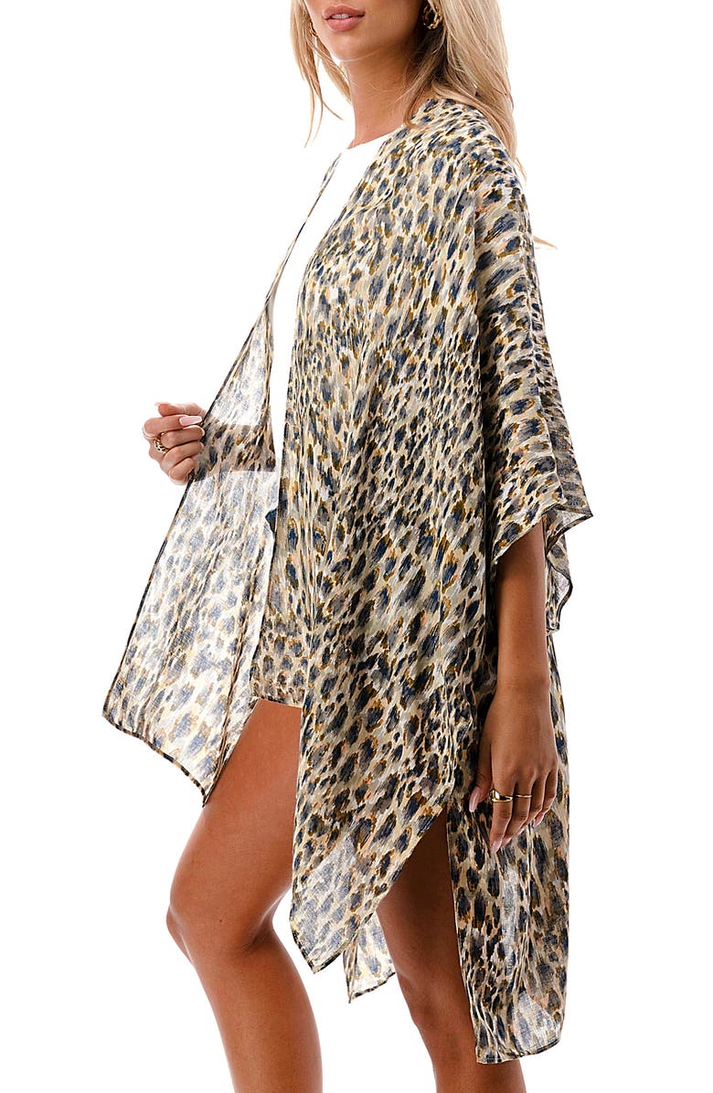 MARCUS ADLER Abstract Animal Print Topper | Nordstromrack