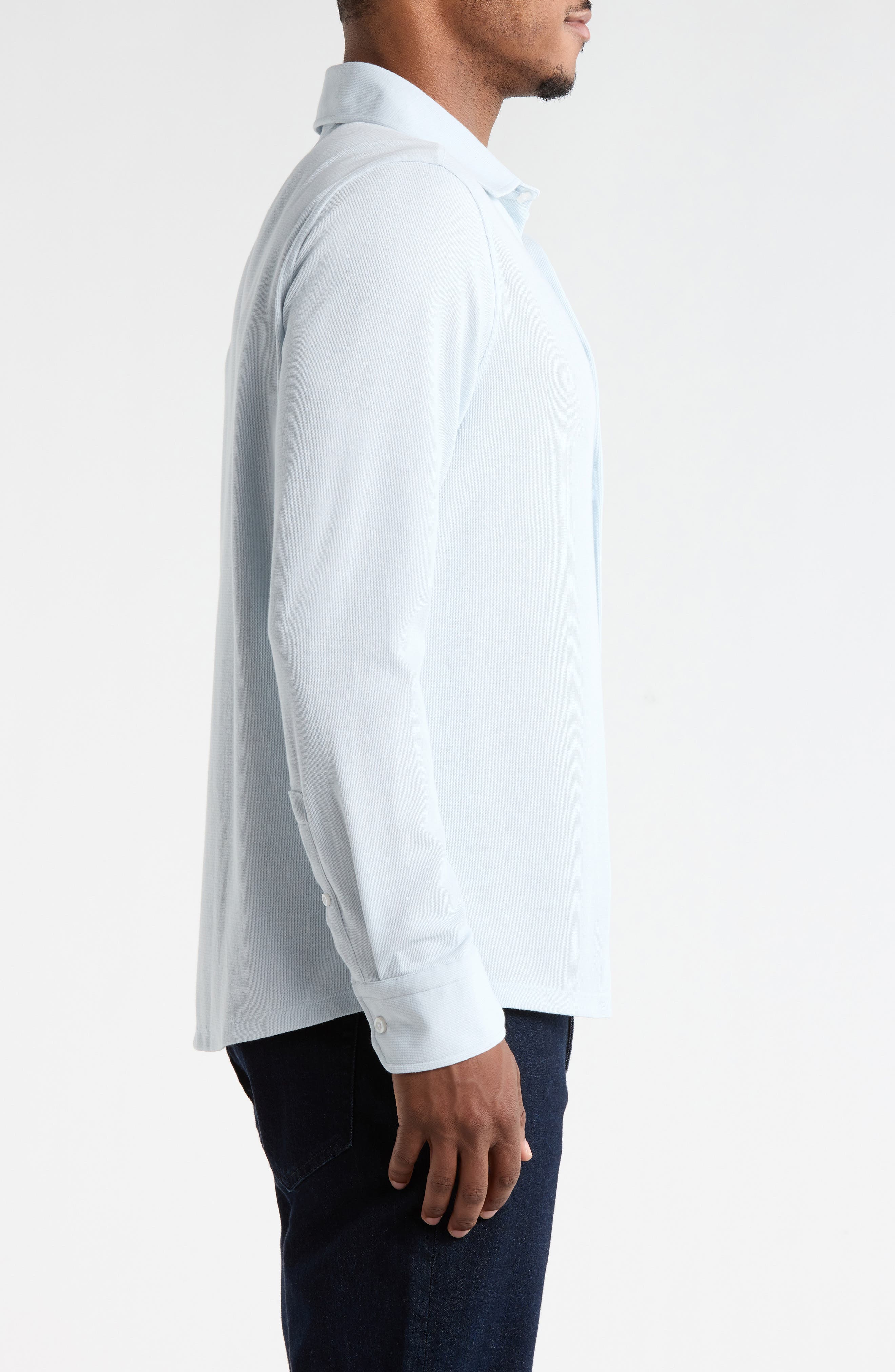 Robert Barakett Tyrek Jersey Button-Up Shirt | Nordstromrack