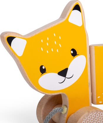 Bigjigs Toys FSC® Certified Pull Along Fox | Nordstrom