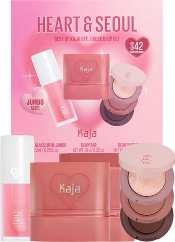 Kaja Heart & Seoul Best of Kaja Eye, Cheek & Lip Set (Limited Edition ...