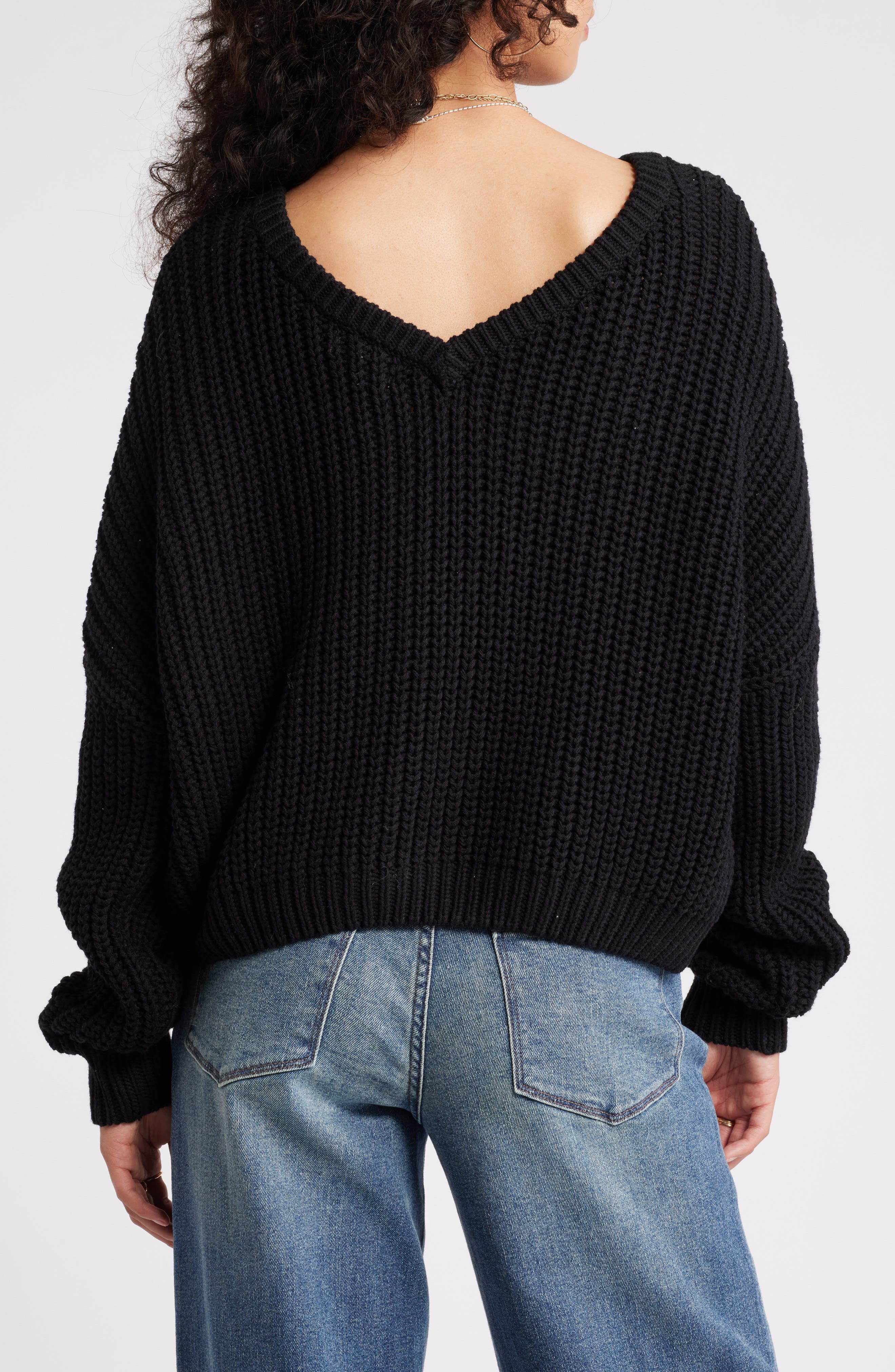 BP. Relaxed Reversible Sweater | Nordstrom
