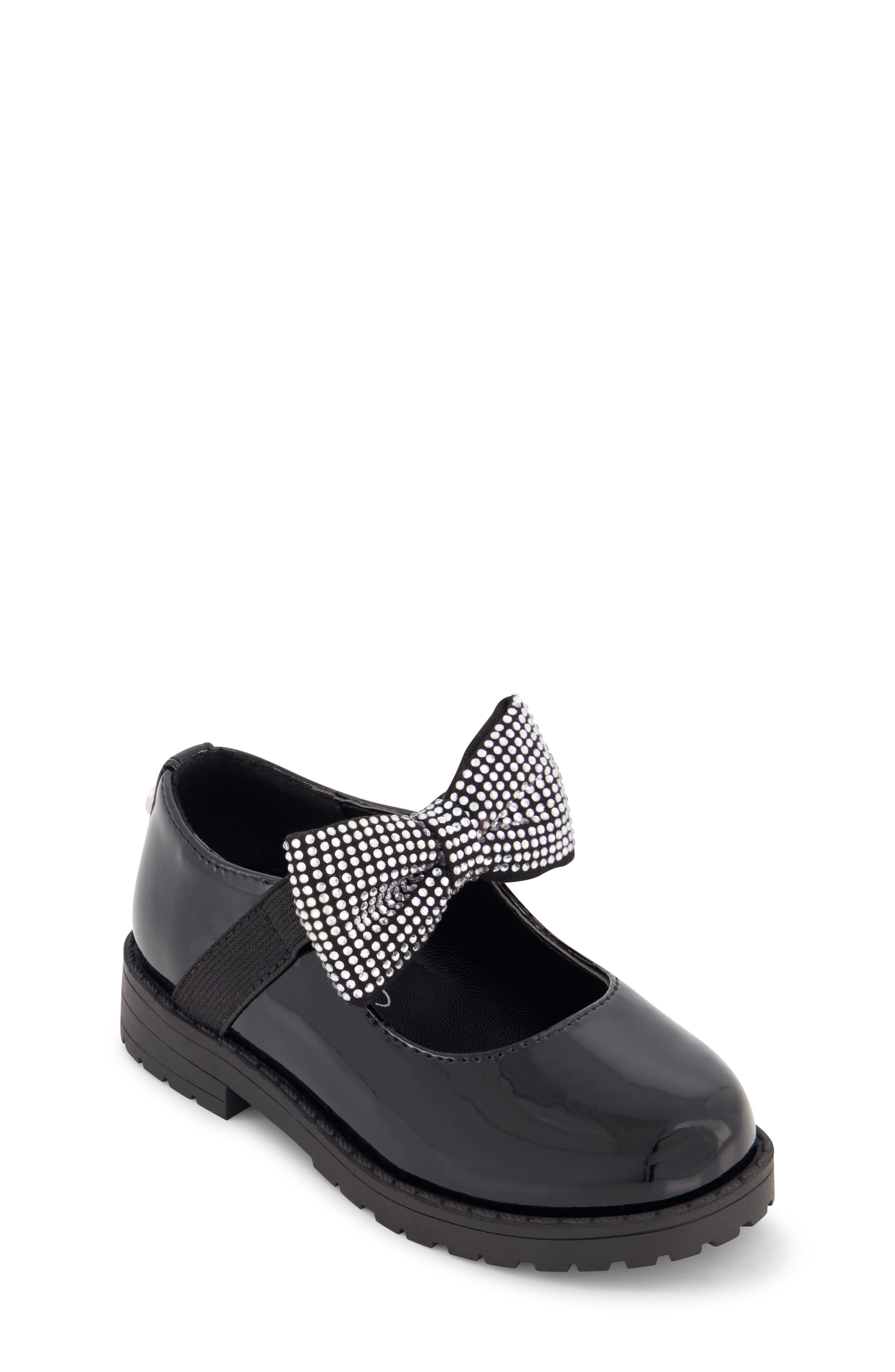 Jessica Simpson Kids' Aubrey Crystal Bow Flat | Nordstromrack