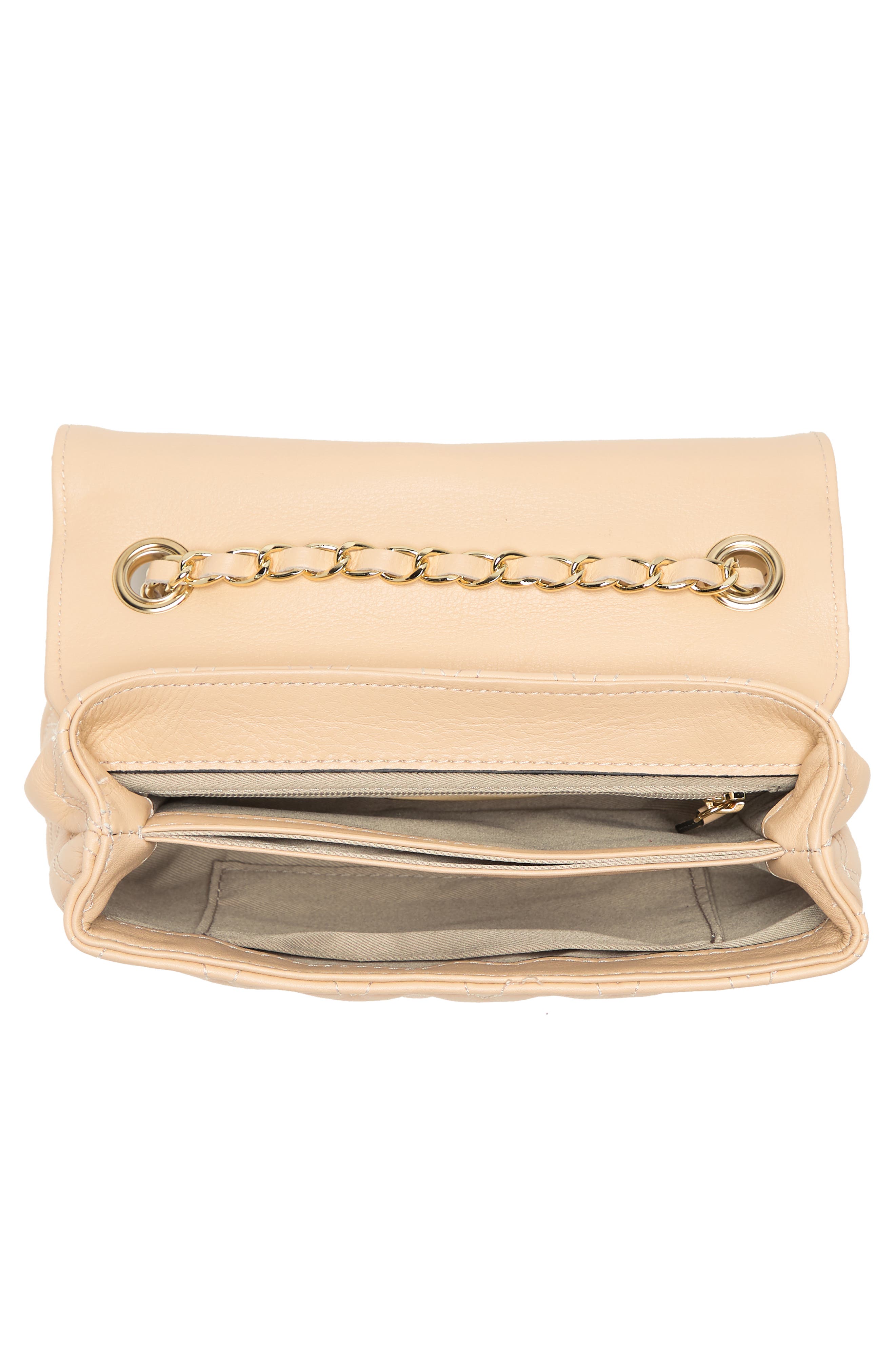 VALENTINO BY MARIO VALENTINO Lynn Logo Plate Quilted Crossbody Bag ...