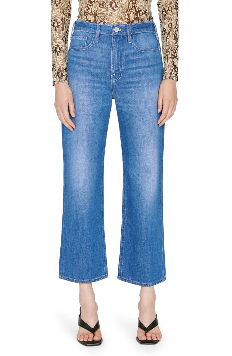 FRAME Le Jane Crop Flare Leg Jeans | Nordstrom