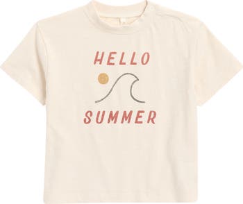 Rylee + Cru Kids' Hello Summer Graphic T-Shirt | Nordstromrack