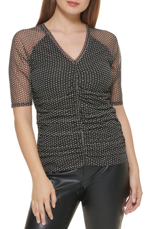 Women's Mesh Blouses | Nordstrom