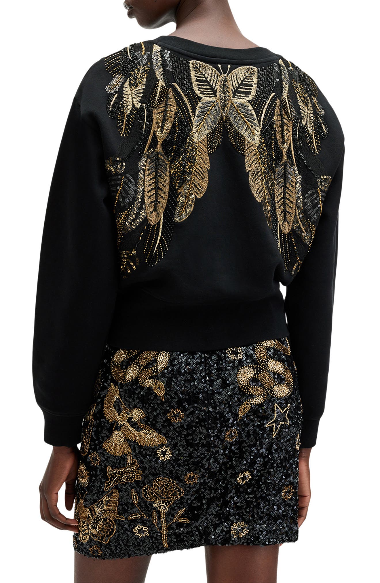 AllSaints Separo Wing Sweatshirt | Nordstromrack