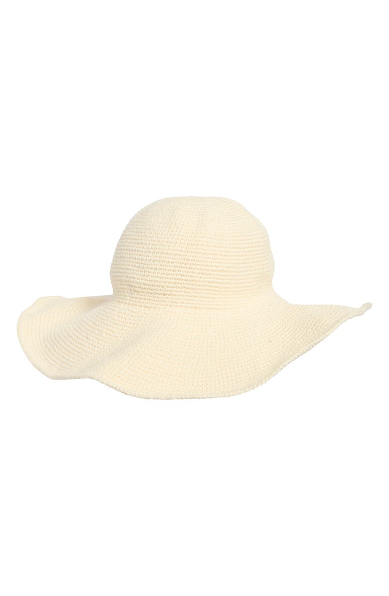 LSPACE Cream Floppy Hat | Nordstromrack
