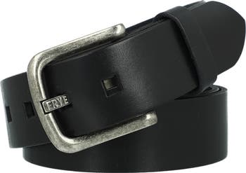 Frye Logo Buckle Leather Belt | Nordstrom