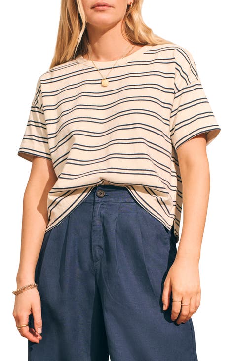 Women's 100% Cotton Striped Tops | Nordstrom