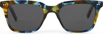 DIFF Billie 52mm Polarized Rectangular Sunglasses | Nordstromrack