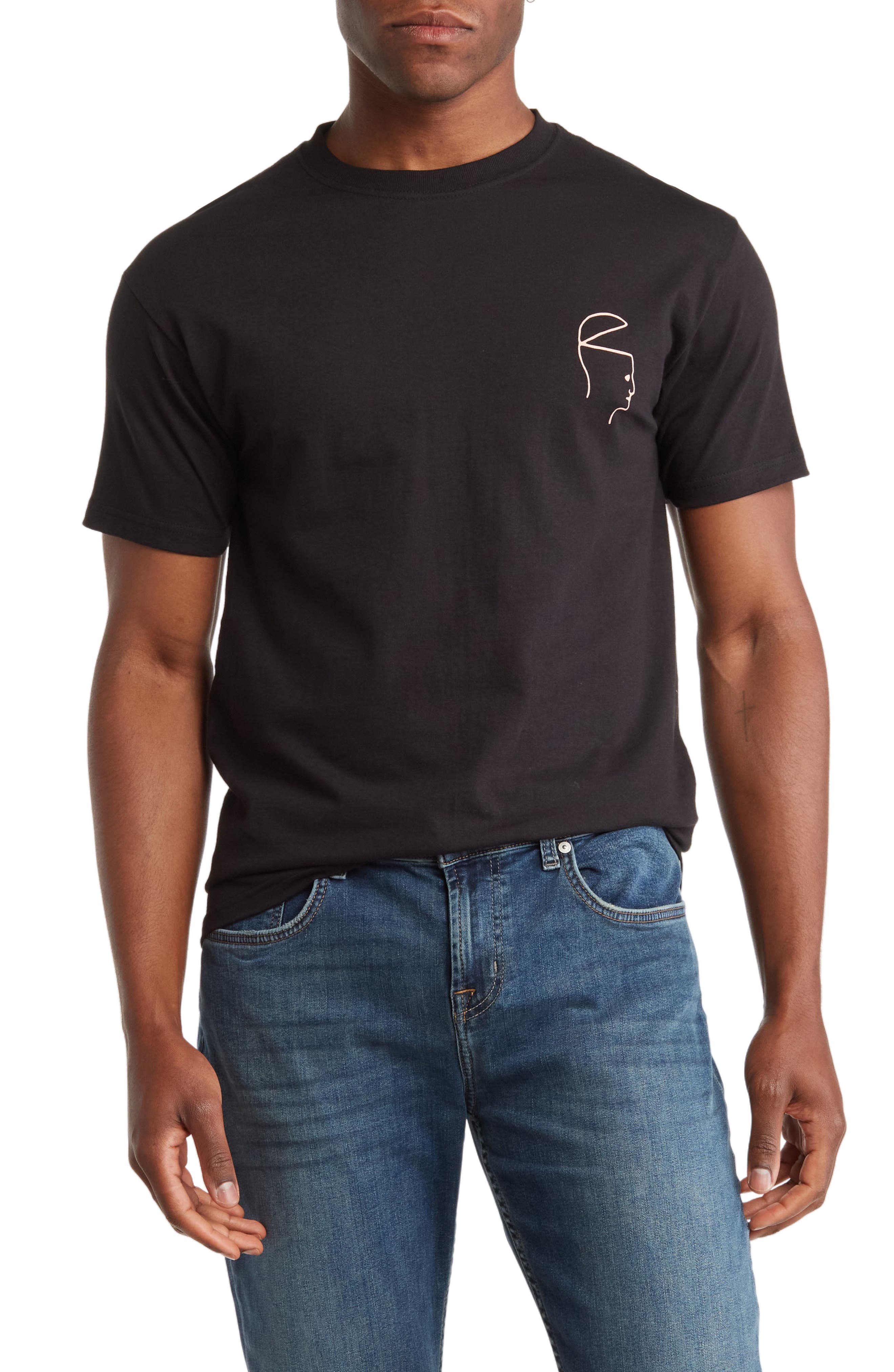 SIMPLER DAZE Open Mind Cotton Graphic T-Shirt | Nordstromrack
