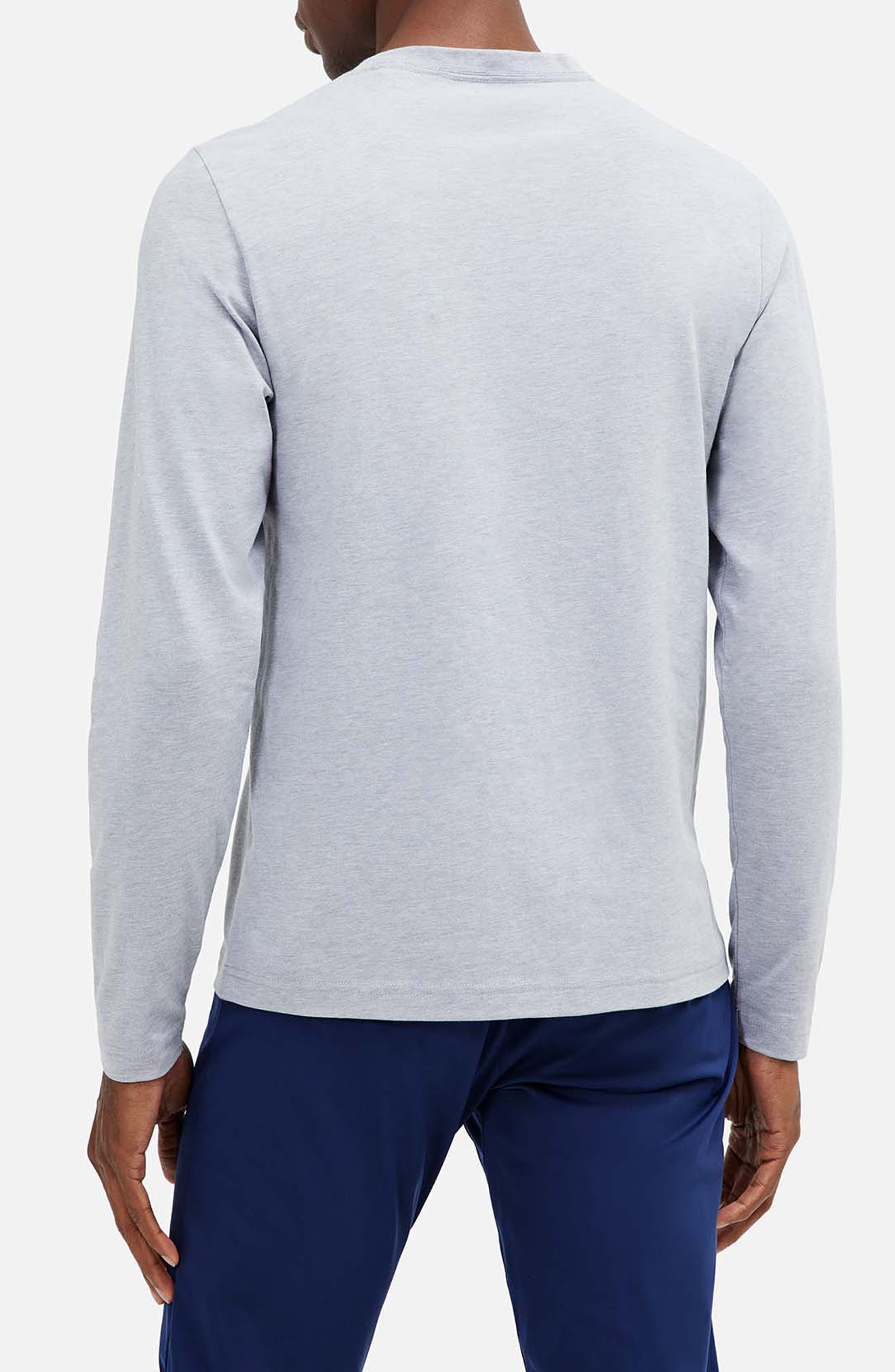 Rhone Element Long Sleeve Organic Cotton Blend T-Shirt | Nordstromrack