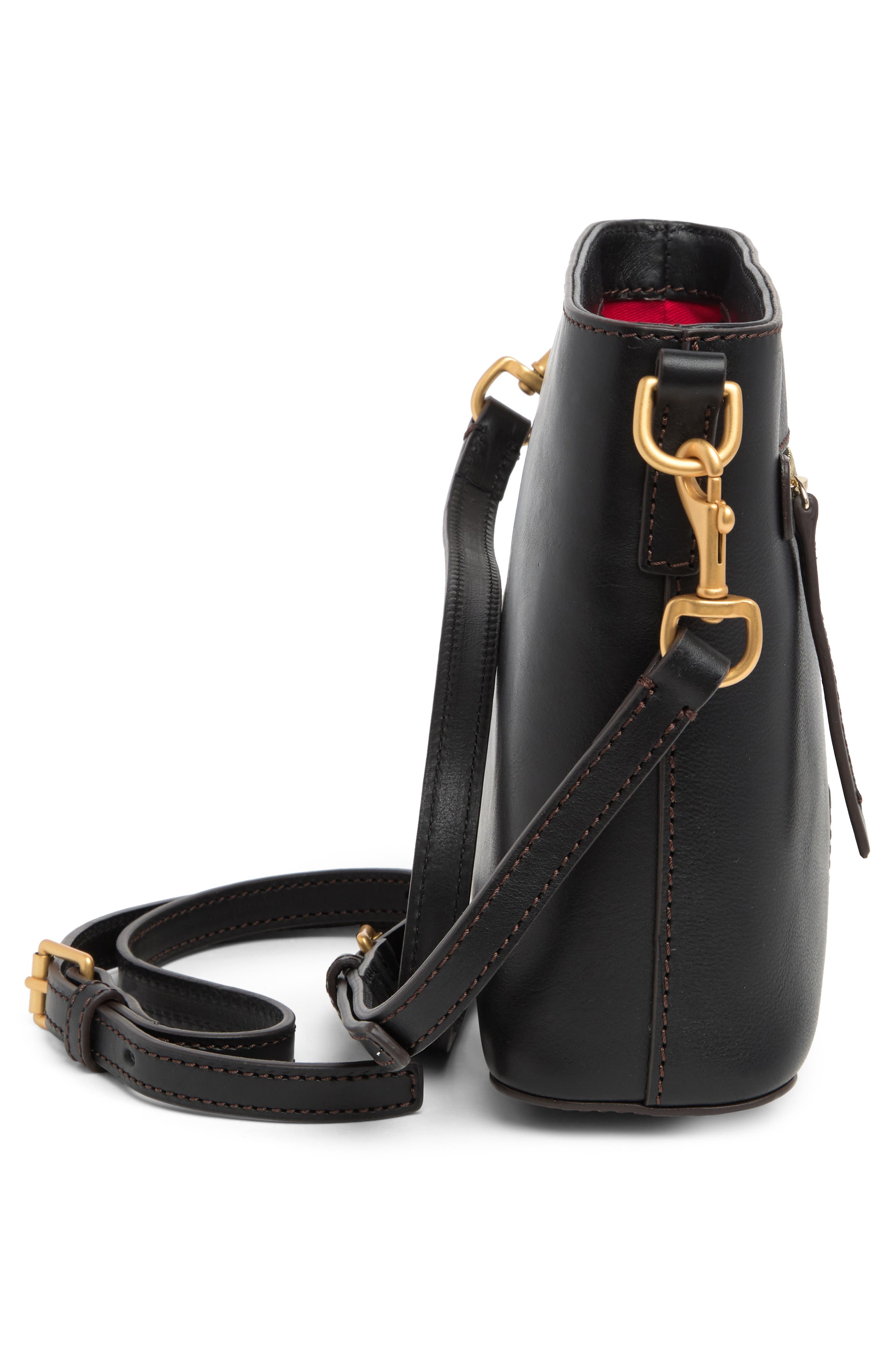 Dooney & Bourke Small Leather Zip Crossbody Bag | Nordstromrack