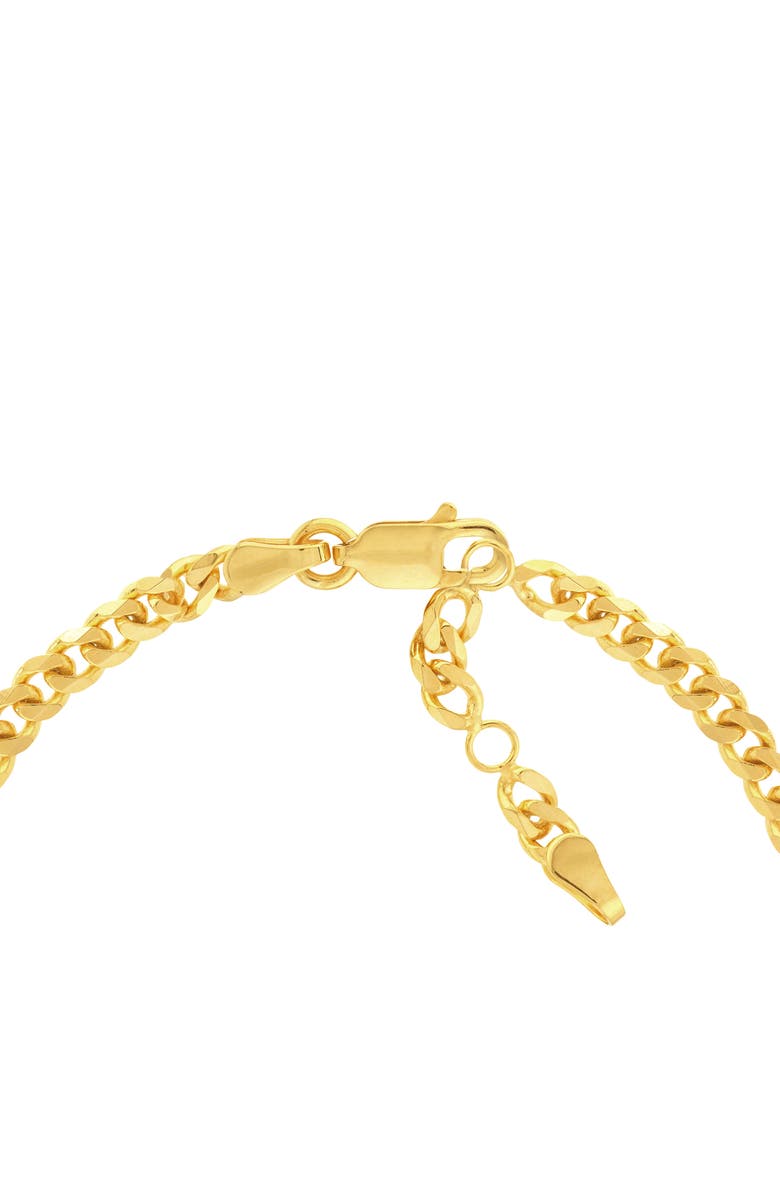HAWLEY ST 14K Gold 'Mom' Curb Chain Bracelet | Nordstromrack