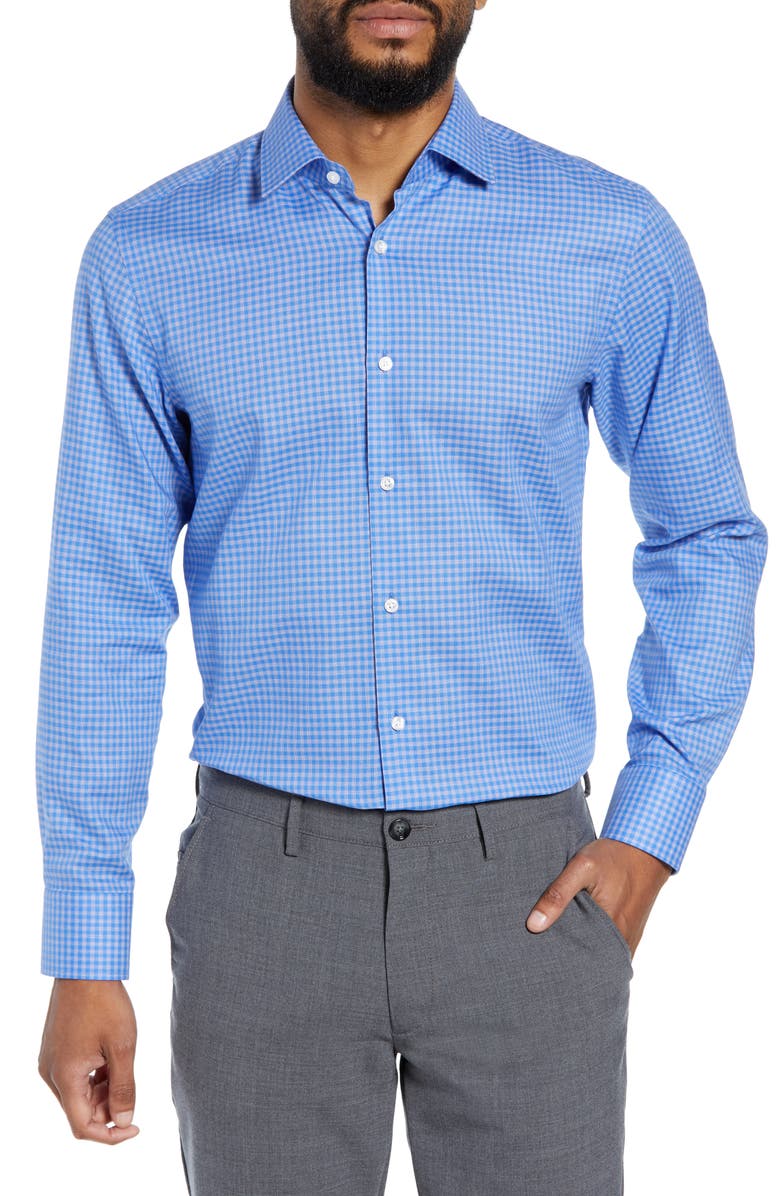 BOSS Marley Sharp Fit Check Dress Shirt | Nordstrom