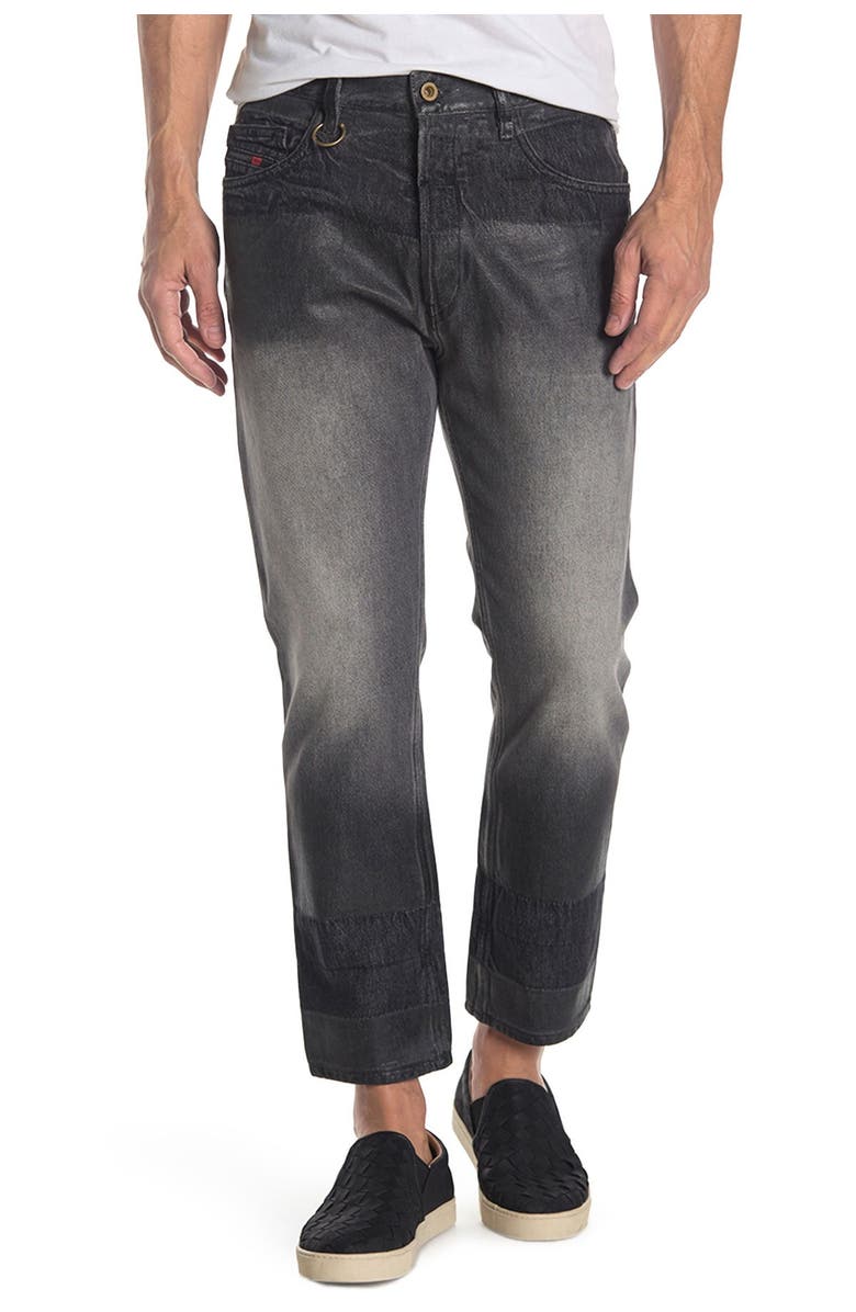 DIESEL® D-aygle Straight Leg Cropped Jeans | Nordstromrack