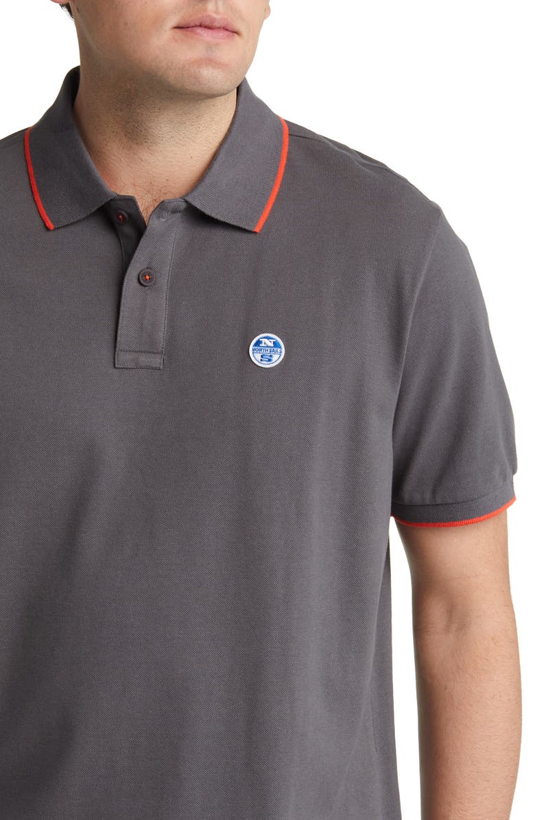 NORTH SAILS Tipped Stretch Cotton Polo | Nordstromrack
