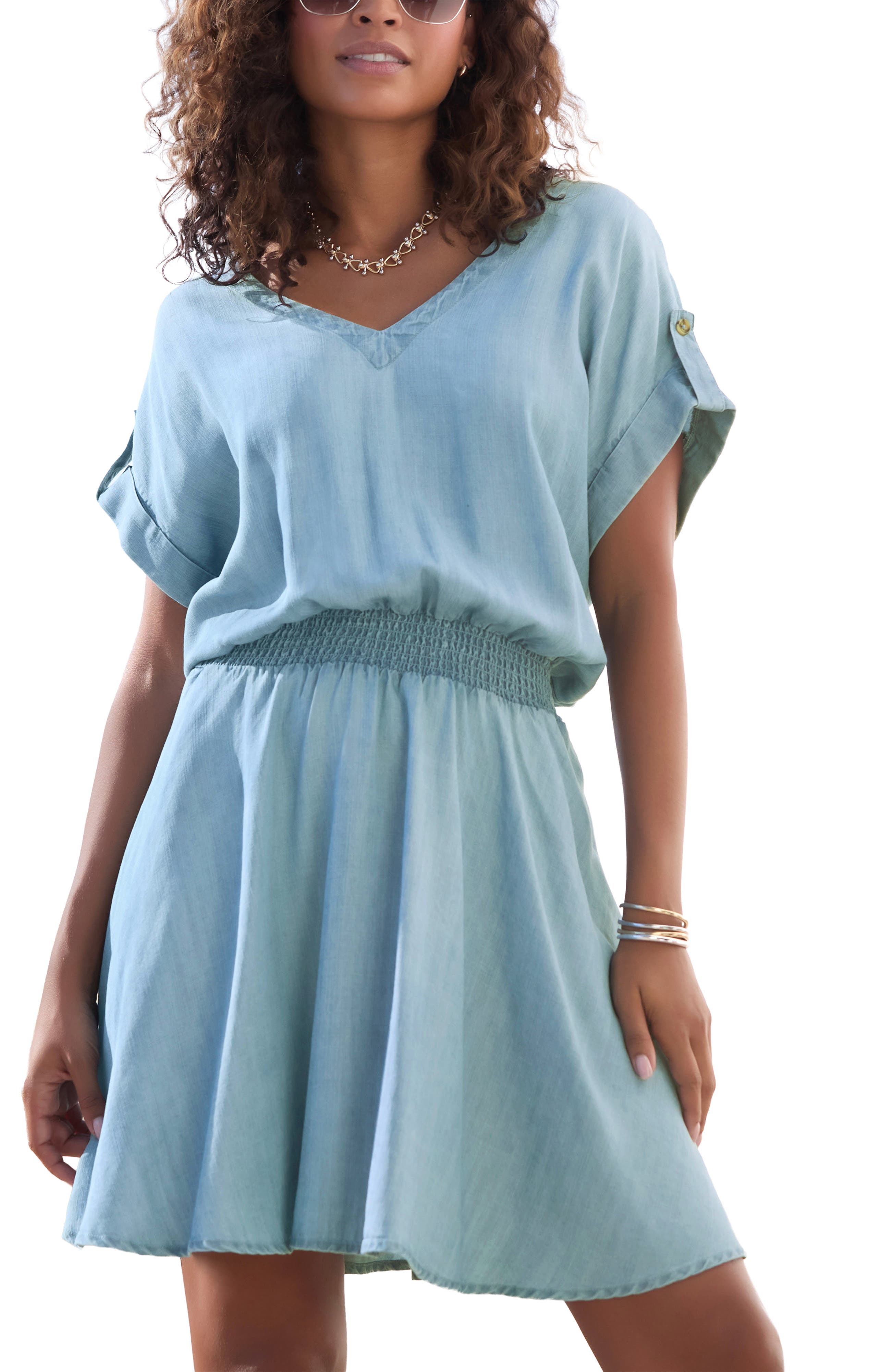 Women's Denim Look Dress (Women) | Nordstrom