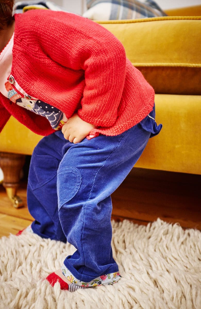 Mini Boden Heart Patch Pants | Nordstrom