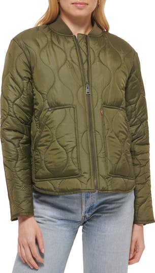 Levi's quilted jacket store