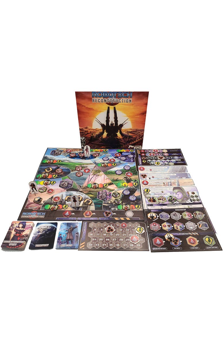 Strange Machine Games Robotech Reconstruction Strategy Board Game ...