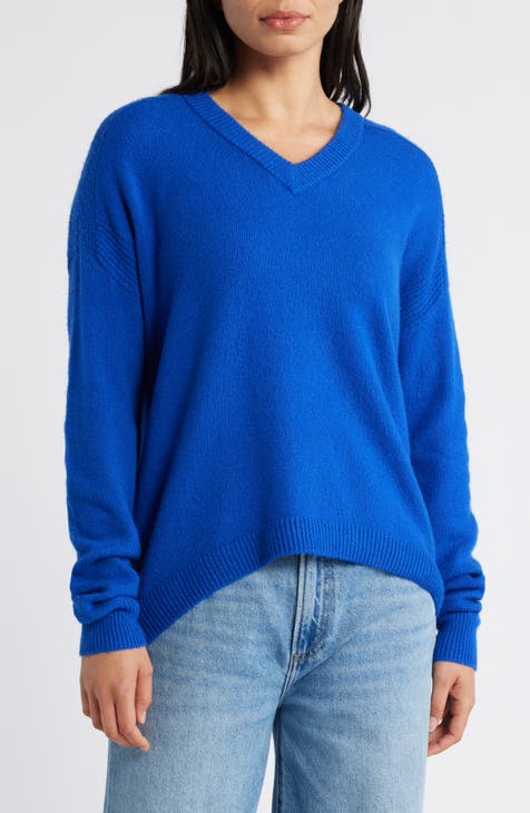 Women's Blue Pullover Sweaters | Nordstrom
