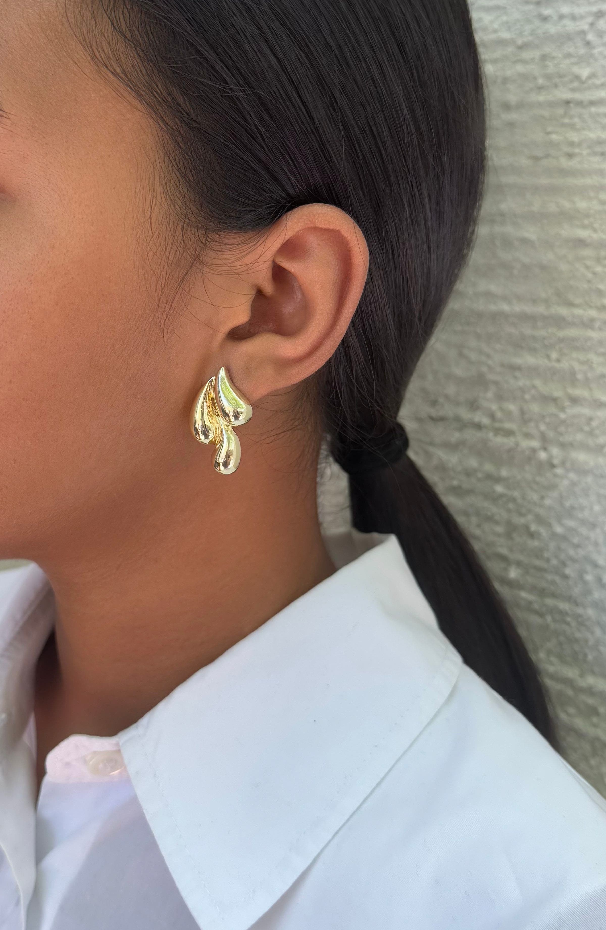 Adornia Triple Teardrop Stud Earrings | Nordstromrack